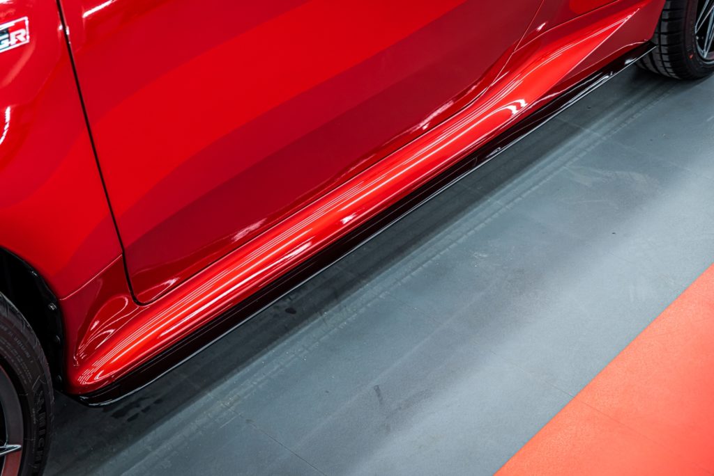 TRD / GR Parts - Zestaw: spoiler przedni + progi boczne / Set: Front ...