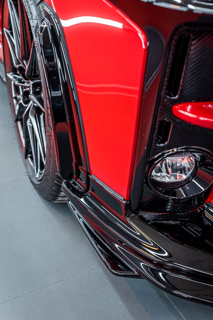 TRD / GR Parts - Zestaw: spoiler przedni + progi boczne / Set: Front ...