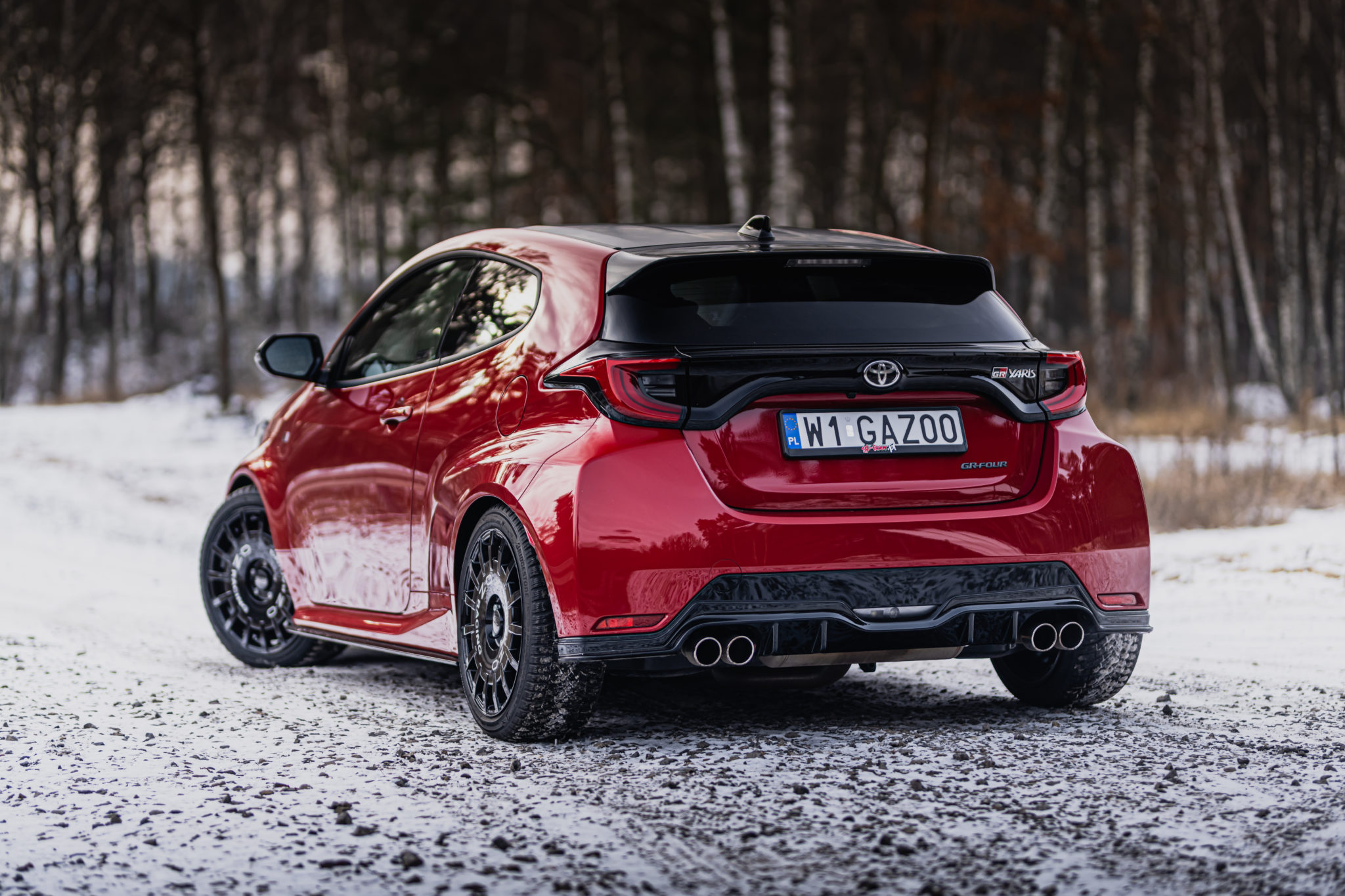 Felgi / Wheels OZ Rally Racing (grafit/czarny)- Toyota GR Yaris