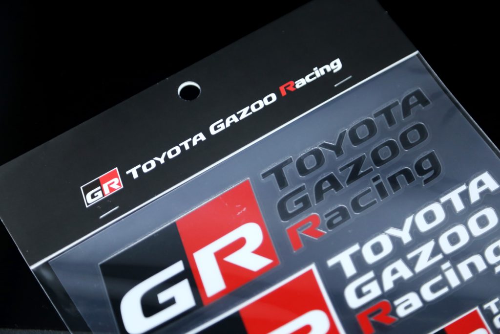 Zestaw naklejek / Stickers set - Gazoo Racing #GR18A009