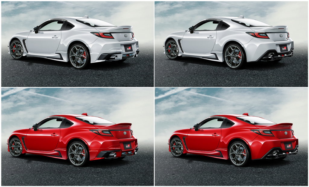 TRD / GR Parts - Rear Bumper Spoiler / Nakładka zderzaka tylnego ...